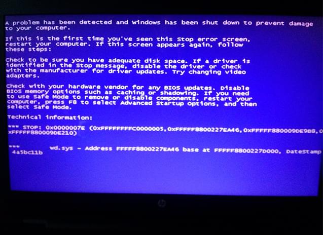 Blue screen po zainstalowaniu Windows 7 - Hardware - WinClub